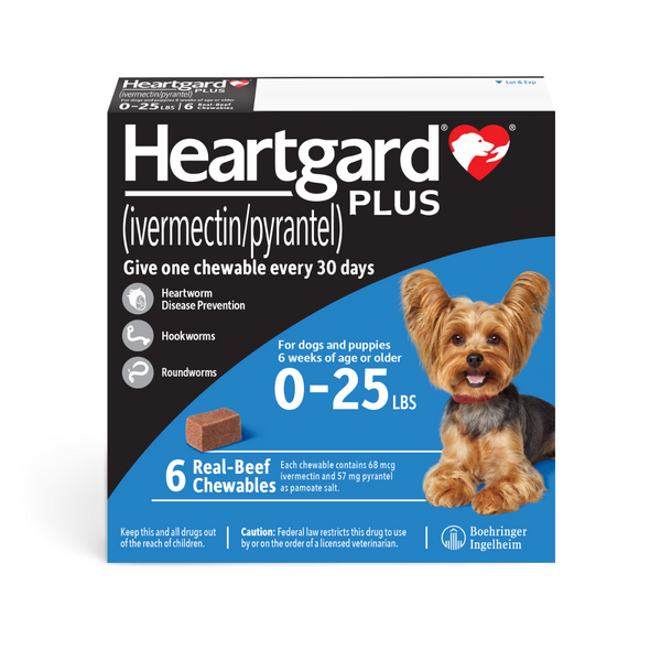 Heartgard-Heartgard Plus 犬用預防心絲蟲咀嚼配方
