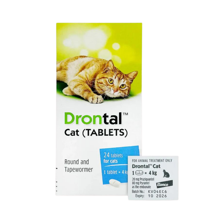Bayer-拜安康 Drontal Plus 4公斤貓用杜蟲藥 – Vetmacy